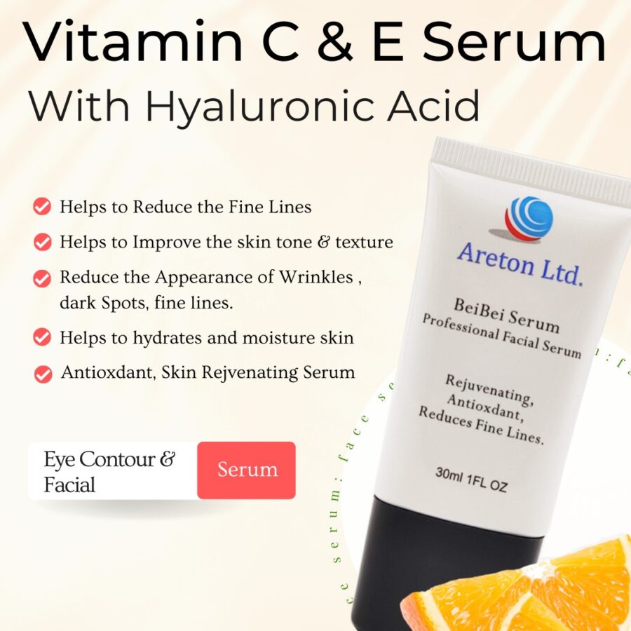 Areton Vitamin C Serum Wrinkles Removal, Dark Spots, Anti Aging ...